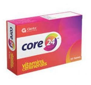 Core 24 Tablets | Vitamins | Minerals | Fareed Pharma World