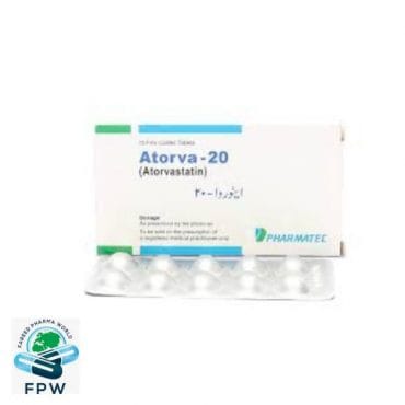 Atorva 40mg Tablets | Atorvastatin | Fareed Pharma World