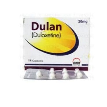 Dulan 20mg Capsules | Duloxetine HCL | Fareed Pharma World